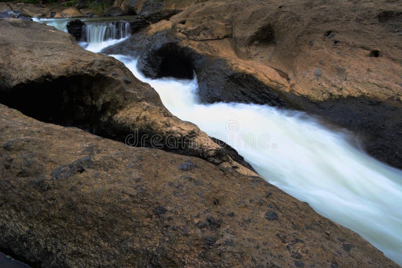 Smooth River in the Mountains Stock Photo - Image of cold, motion: 95171814