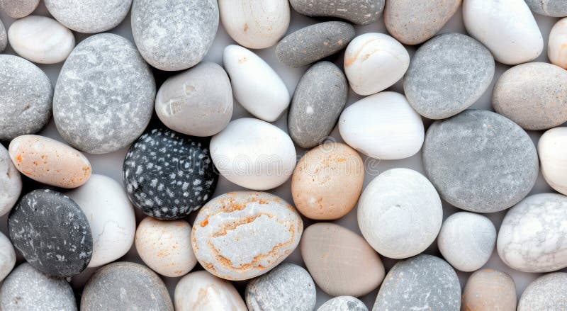 Smooth River Stones stock photo. Image of rock, background - 327634454