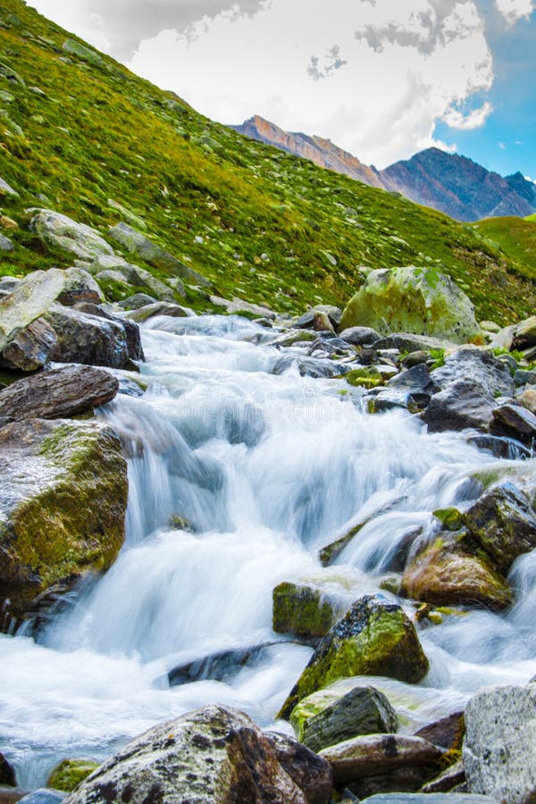 Smooth River in the valley stock photo. Image of natural - 116677892