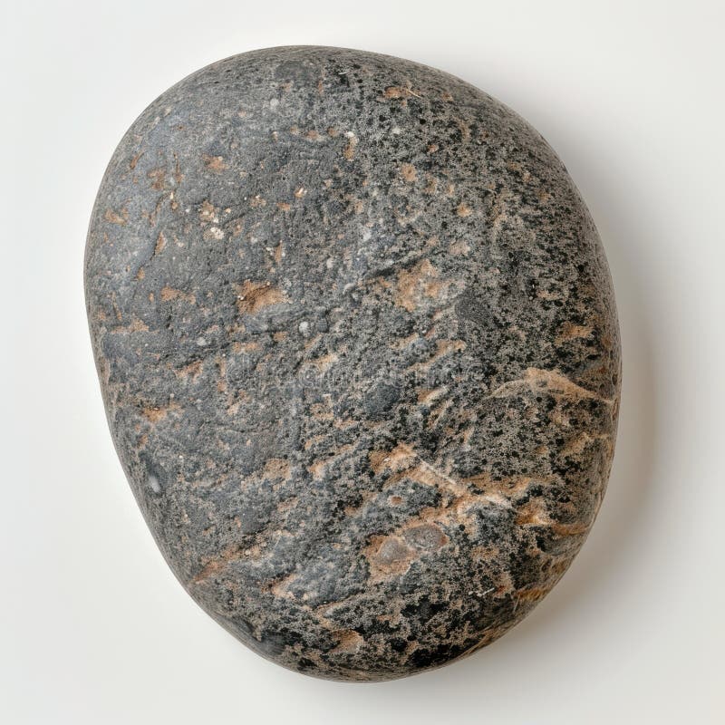 Smooth Rock with Natural Patterns Stock Illustration - Illustration of ...