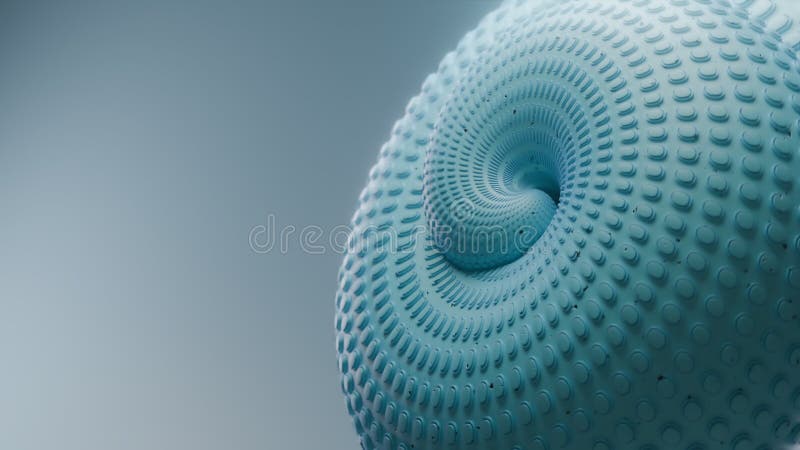 Abstract Rotating Plastic Spiral Background - Seamless Loop Stock ...