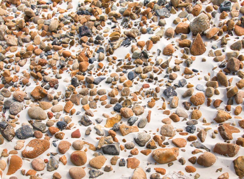 Smooth, round ocean rocks stock image. Image of beach - 10849917