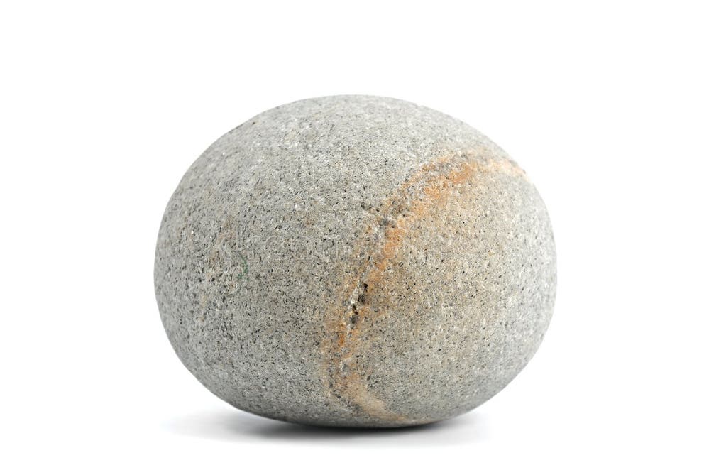 Smooth round stone stock image. Image of natural, object - 103812627