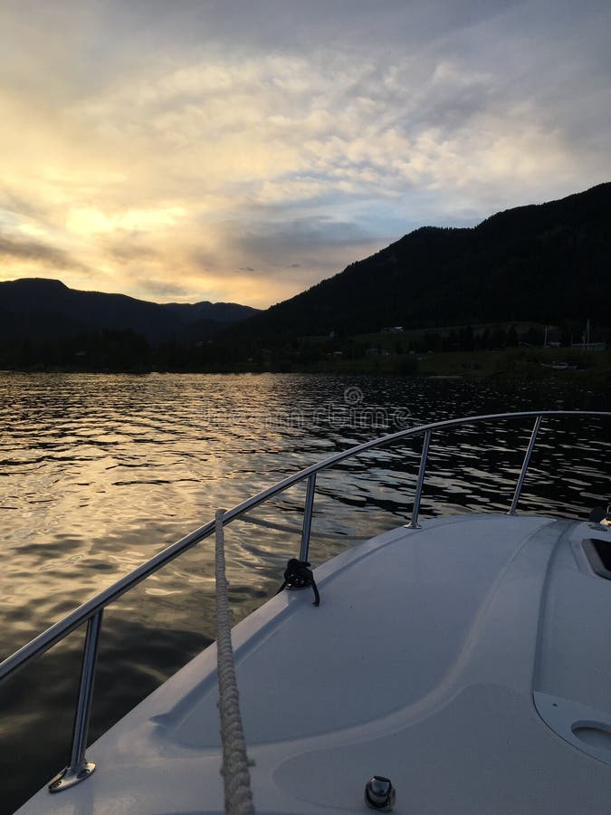 Smooth sailing stock photo. Image of clouds, intended - 14761108