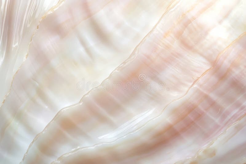 Smooth Shell Texture, Natural Gradient of Pale Pink and White with Fine ...