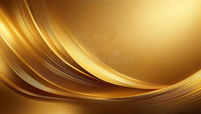 Smooth, Shimmering Gold Background with a Subtle Gradient and a Hint of ...