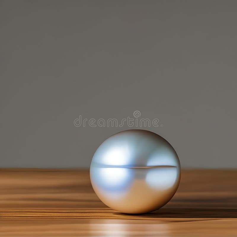 A Smooth and Shiny Interpretation of a Pearl, with Reflective Textures ...