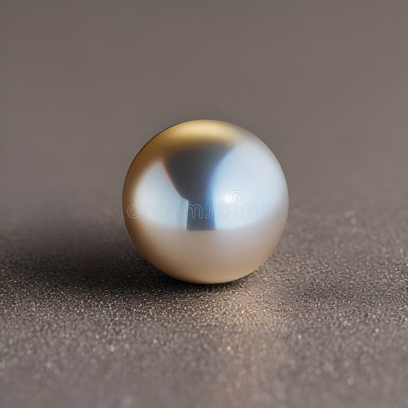 A Smooth and Shiny Interpretation of a Pearl, with Reflective Textures ...