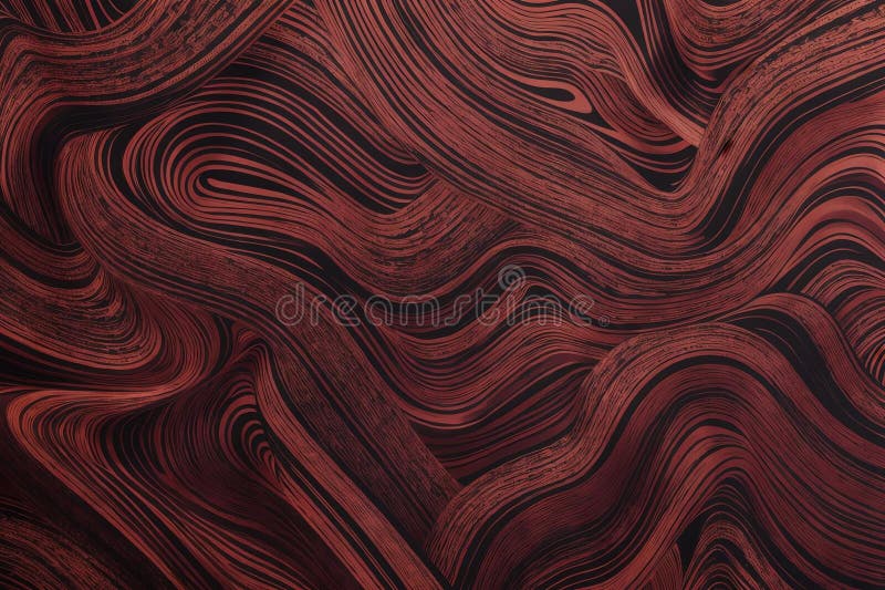 Smooth Silk Wave .AI Generated Stock Illustration - Illustration of ...