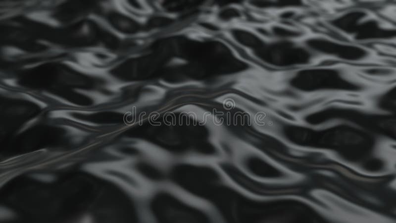 Smooth Silk Wavy Flow, Black Cloth. Abstract Dark Noise Stock ...