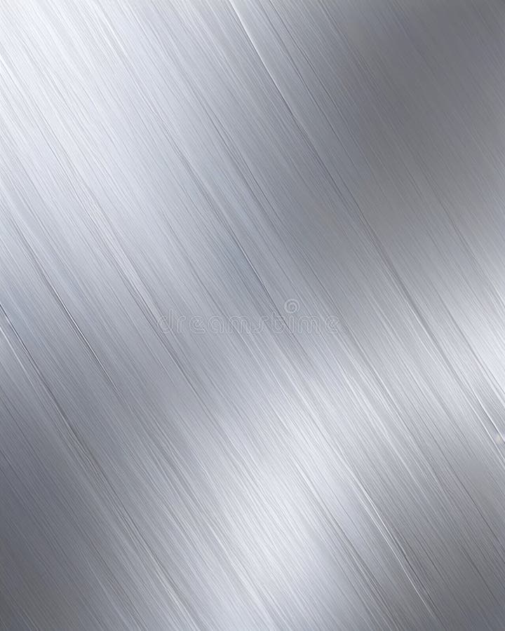 Smooth, Silver Aluminum Surface with Bright Highlights Stock ...