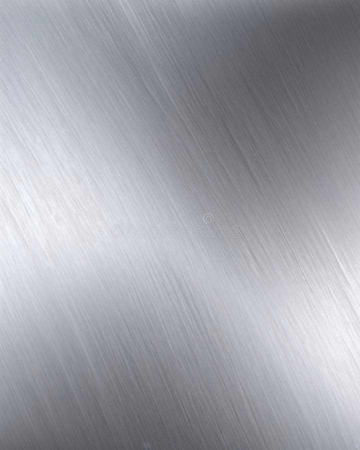Smooth, Silver Aluminum Surface with Bright Highlights Stock ...