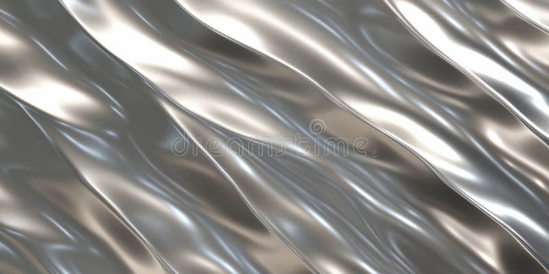 A Smooth, Silver Diamond Pattern with Shimmering Light that Dances ...
