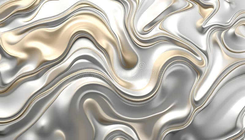 Silver Liquid Texture, Metallic Background, Abstract, Stock Photo ...