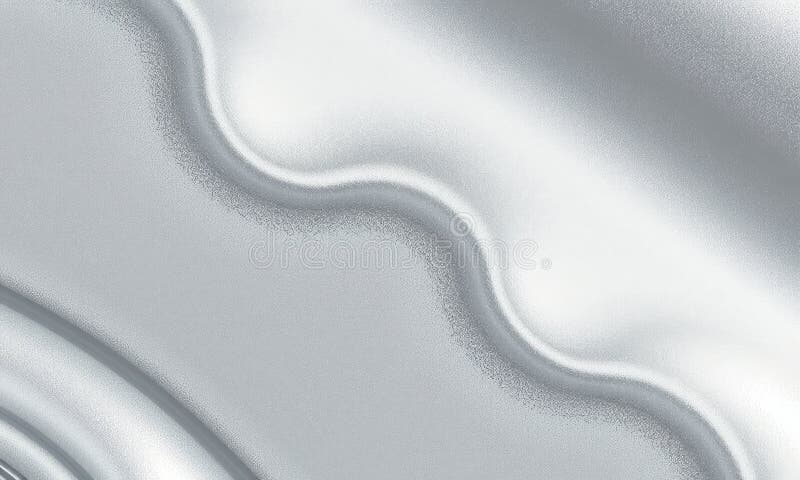Smooth Silver Liquid Texture with Gentle Waves Creates Calming and ...