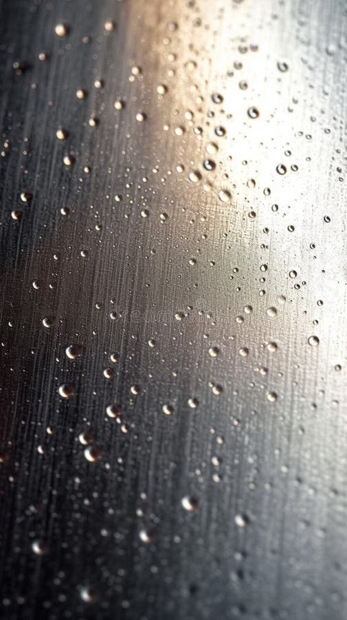 Smooth Silver Steel Plate with a Textured Brushed Metal Effect Stock ...