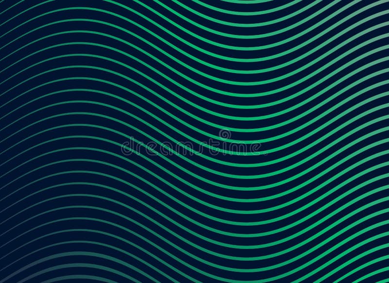 Smooth Sine Wave Pattern Background Stock Vector - Illustration of ...