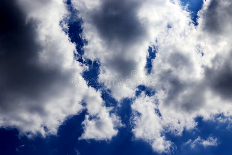 Smooth Sky and White Clouds Stock Image - Image of color, clear: 164795599