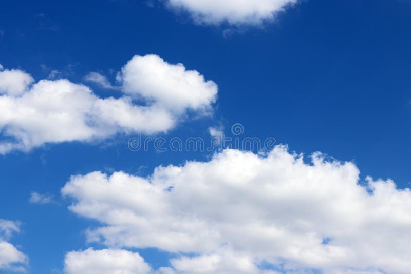 Smooth Sky and White Clouds Stock Photo - Image of background, beauty ...
