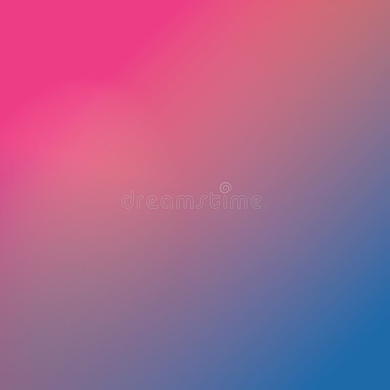 Smooth Soft Pink and Blue Gradient Composition Stock Illustration ...