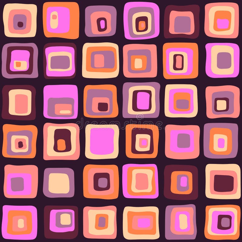 Smooth Square Vector Seamless Pattern, Net Style. for Background ...