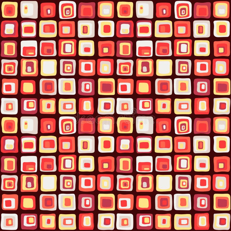 Smooth Square Vector Seamless Pattern, Net Style. for Backgrownd ...