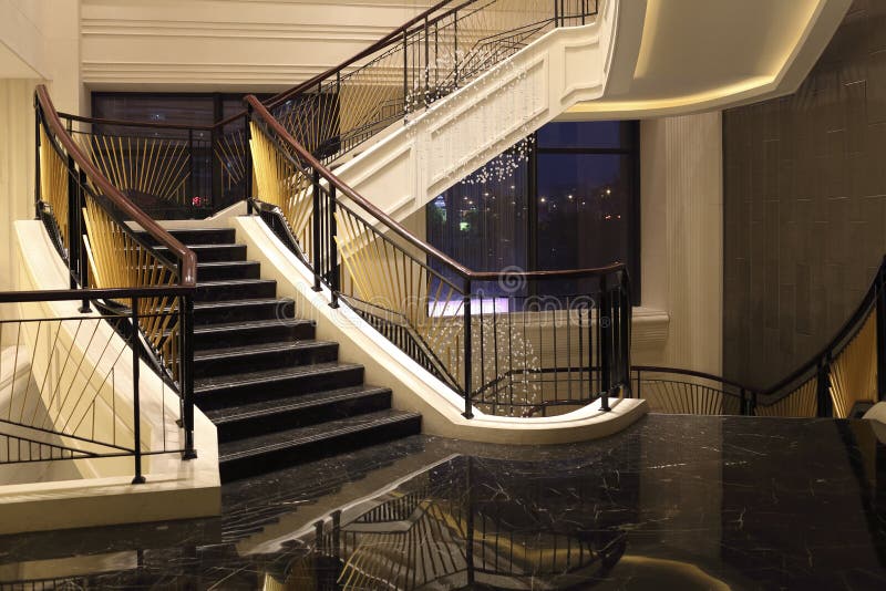 Smooth the stairs stock photo. Image of hanging, line - 53994480