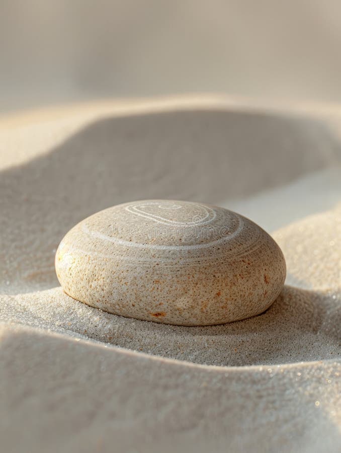Smooth Stone Sand Representing Calm Balance Stock Photos - Free ...