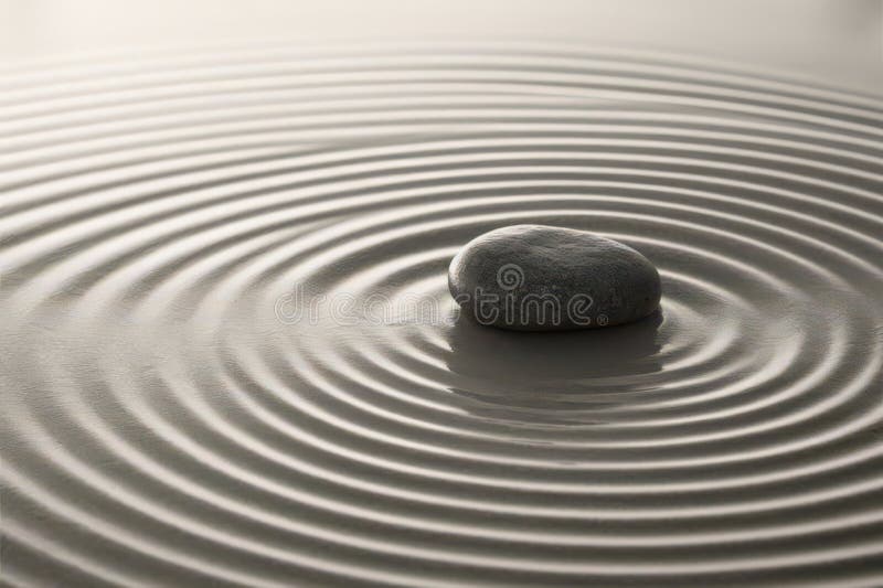 Smooth Stone in Water with Gentle Ripples - Zen and Calm Meditation ...