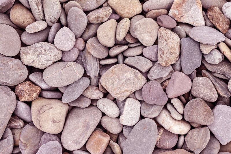 Smooth Stones Texture Background. Atlantic Pebbles Stock Photo - Image ...