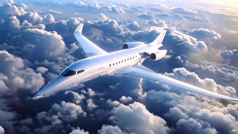 The Smooth and Streamlined Exterior of the Plane Allows for Efficient ...