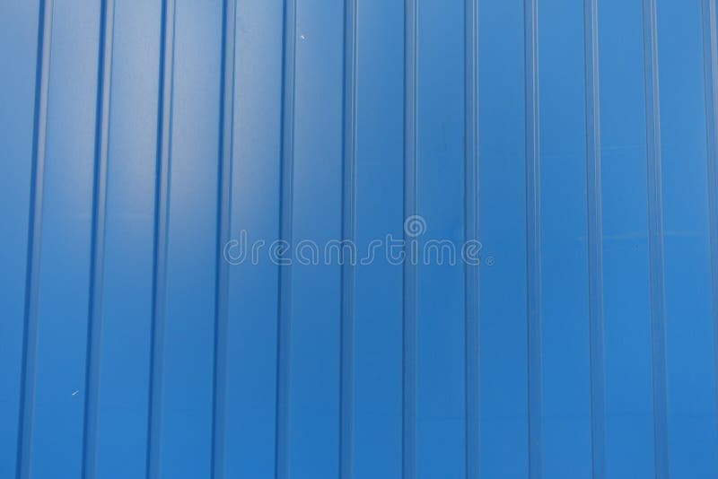 Smooth Surface of Blue Wall with Plastic Siding Stock Image - Image of ...