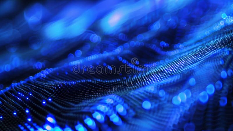 The Smooth Surface of an LED Screen Displaying Crisp High Resolution ...