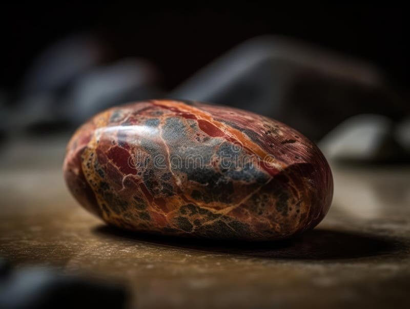 The Smooth Surface of a Pearl Created with Generative AI Stock ...