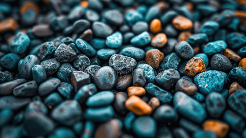 Smooth Surface Texture with Varied Dark Materials a Close-Up Abstract ...