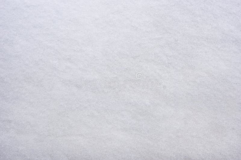 The Smooth Surface of the White First Snow Stock Photo - Image of cold ...
