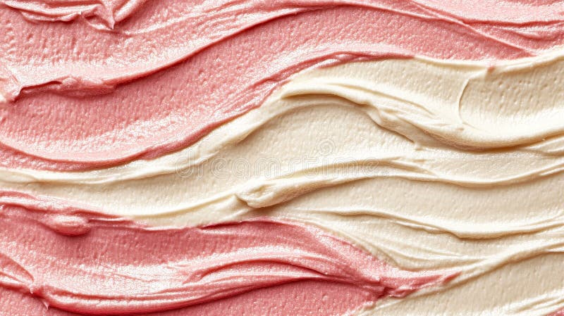 Close Up Smooth Creamy White Swirled Cream Texture Stock Photos - Free ...