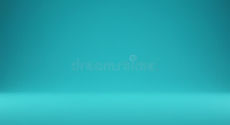Clean Teal Studio Backdrop for Product Photography Stock Illustration ...