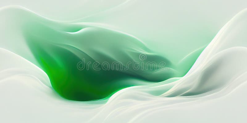 With a Smooth Texture and a Blurring Effect, a Soothing Liquid Flow of ...