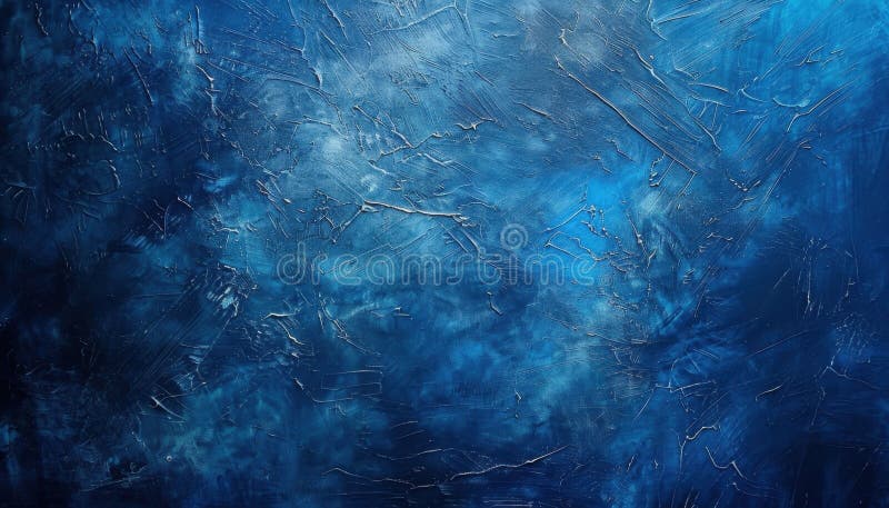 Abstract Blue Textured Background with Varying Shades and Depth in a ...