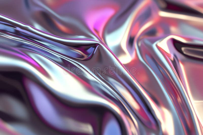 A Smooth Titanium Metal Surface with a Cool, Shimmering Finish and ...