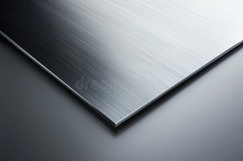 A Smooth Titanium Sheet with a Matte Finish and Subtle Gradients of ...