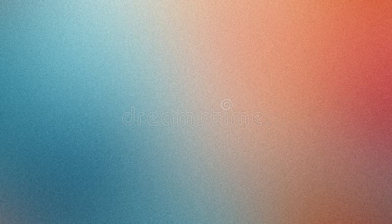 Smooth Transition from Blue To Orange with a Subtle Grainy Texture in ...