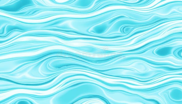 A Smooth Turquoise Wave Pattern Creates a Serene and Calming Effect ...