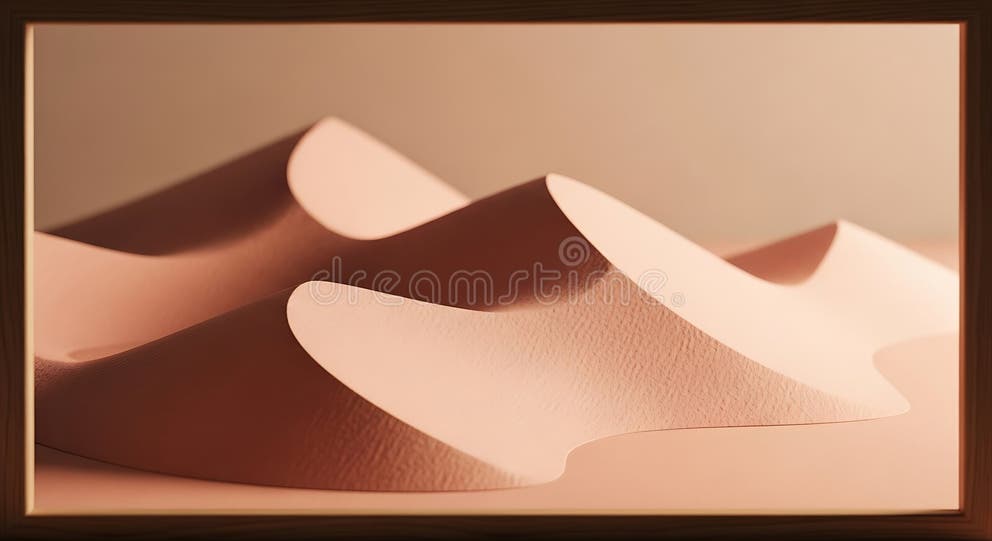 Smooth, Undulating Forms Reminiscent of Sand Dunes Create a Landscape ...