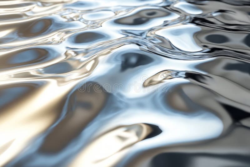 Smooth, Undulating Surface of Liquid Metal Creates Mesmerizing ...