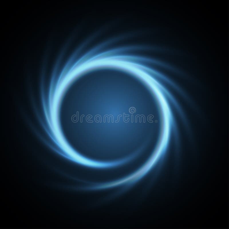 Blue vortex stock illustration. Illustration of explosion - 114385163