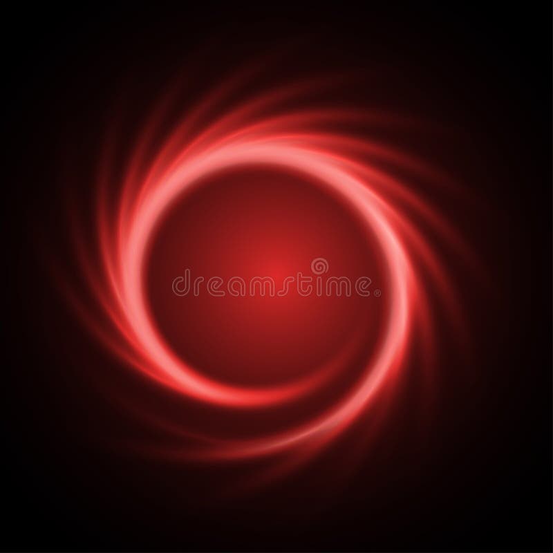 Red vortex stock illustration. Illustration of realistic - 114385179