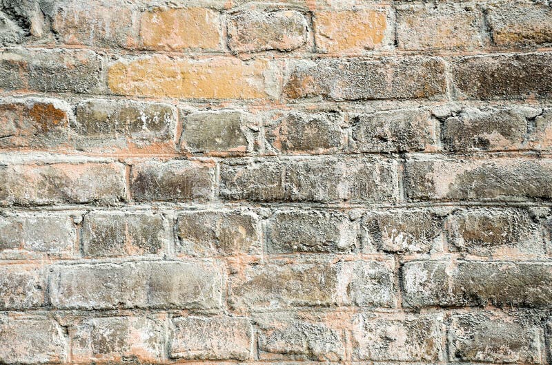 Smooth wall made of bricks stock image. Image of solid - 94912927
