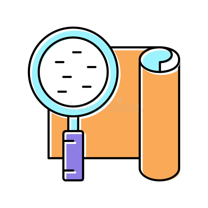 Smooth Wallpaper Color Icon Vector Illustration Stock Vector ...